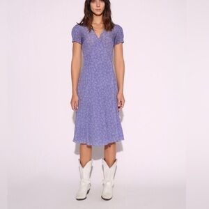 Realisation Par | Dresses | Realization Par Floral Midi Wrap Dress ...